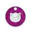 Cat Custom ID Tag Personalised Cute Face Kitten Tag – iTalkPet